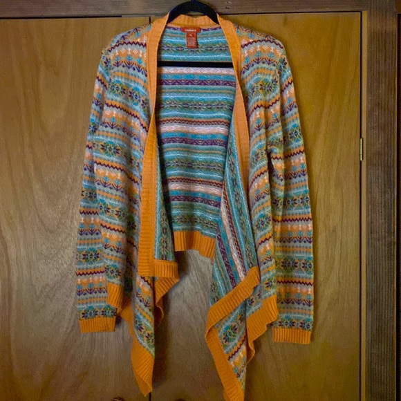 Sundance | Sweaters | Sundance Fair Isle Waterfall Cardigan | Poshmark